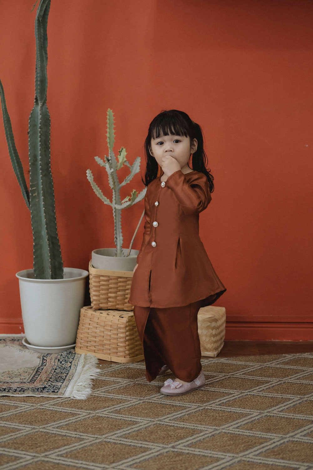 Kebaya ( Girl ) - Brick