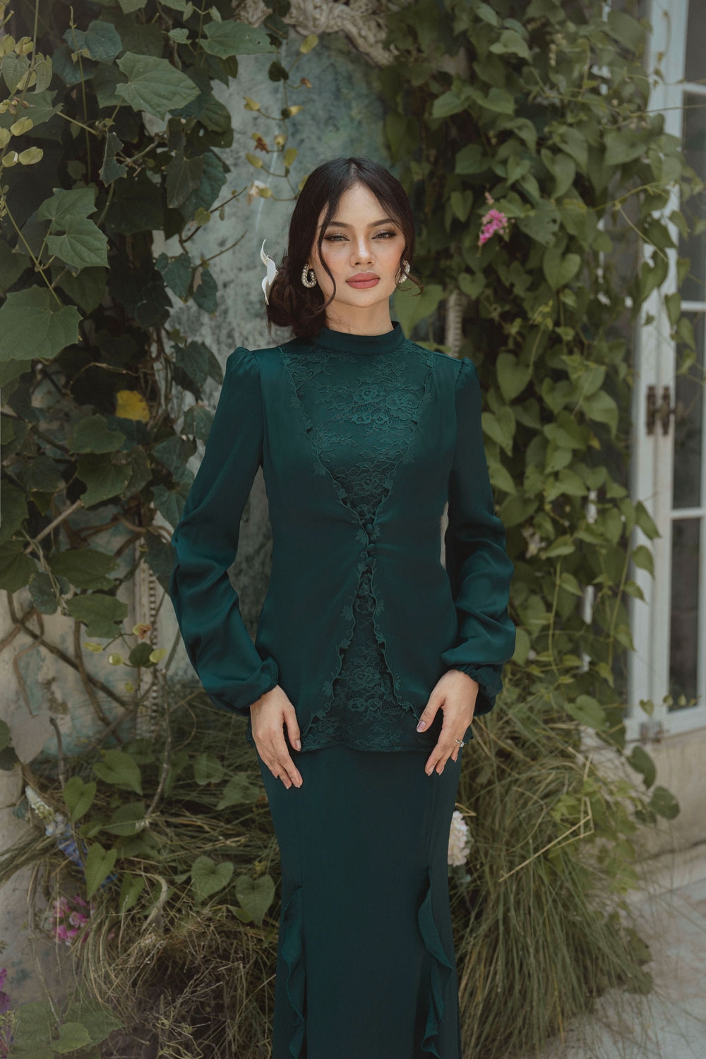 Airi Kebaya - Emerald