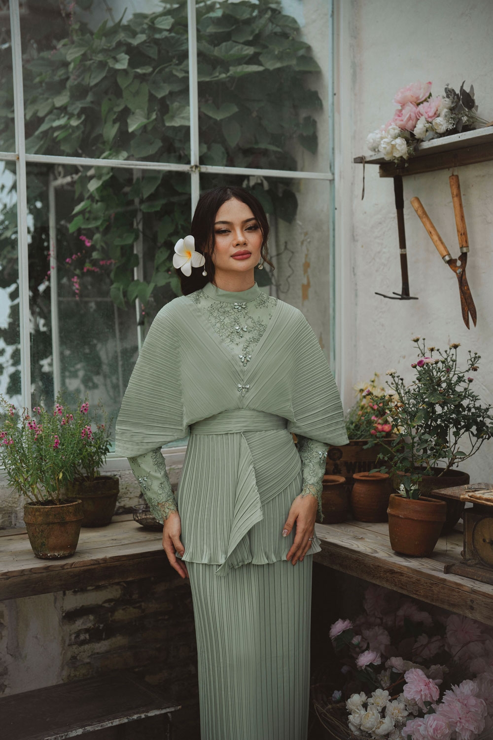 Rossalyn - dusty green