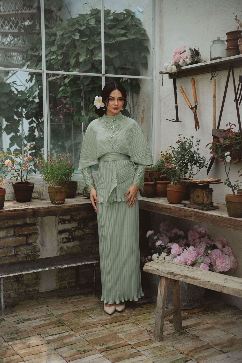Rossalyn - dusty green